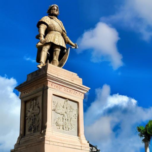 Estatua De Juan Ponce De Leon En Puerto Rico - Puerto Rico